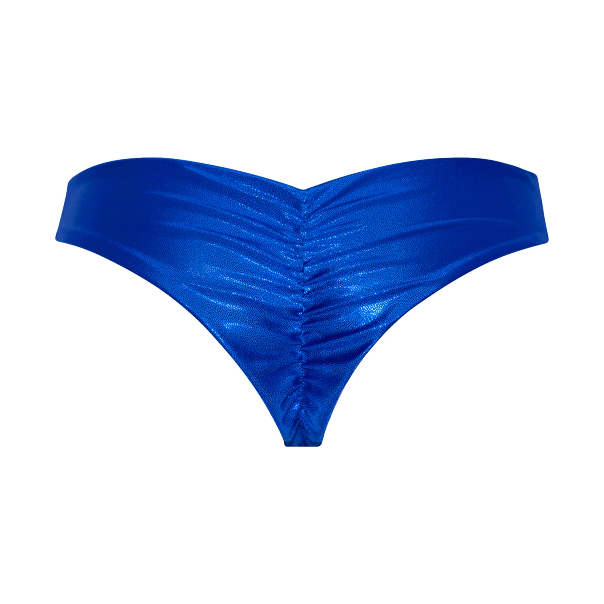 Scrunch Bottoms – Metallic Blue – Muma Brand